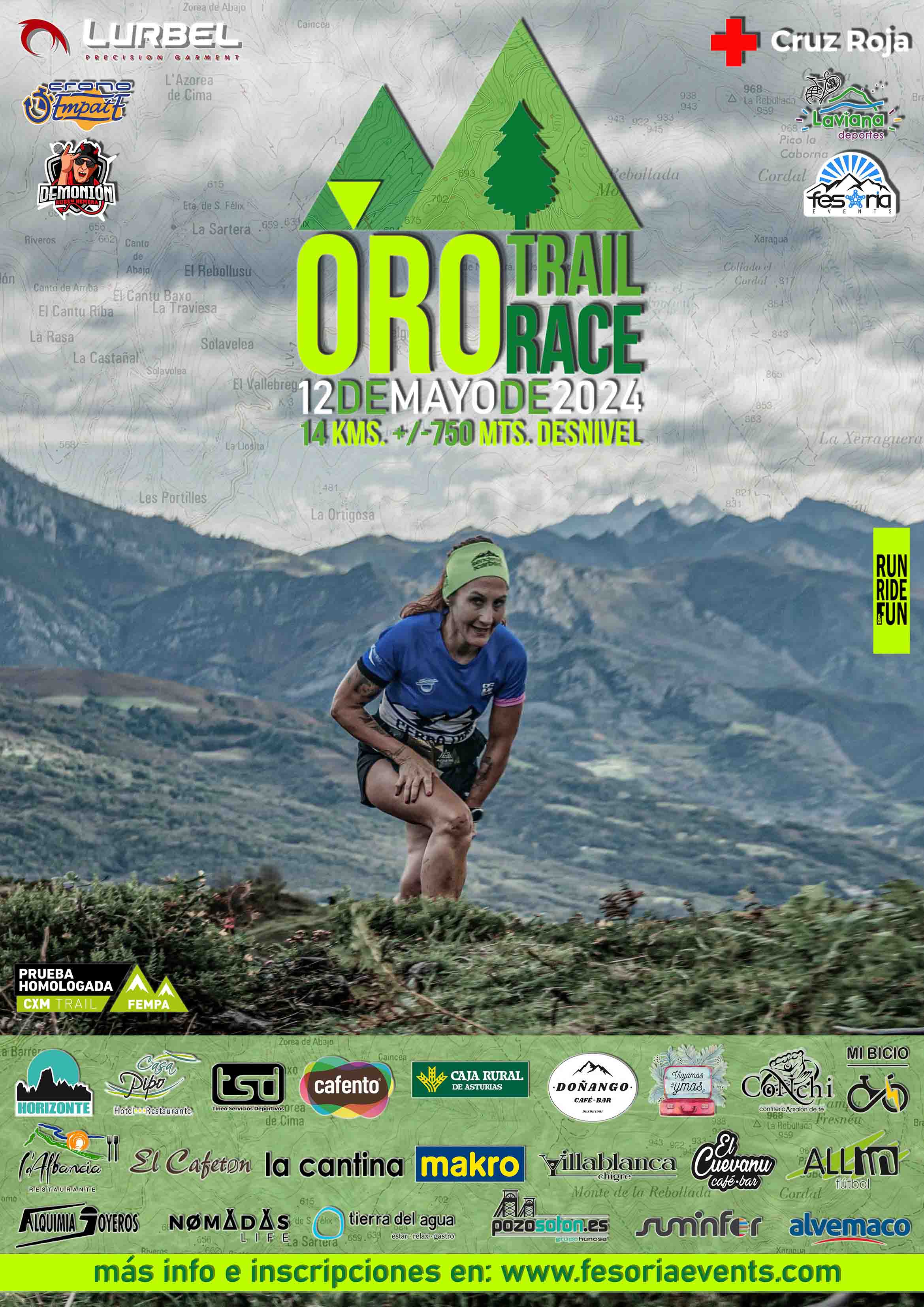 Ya está publicada la lista de inscritos de la Oro Trail Race 2024 ...